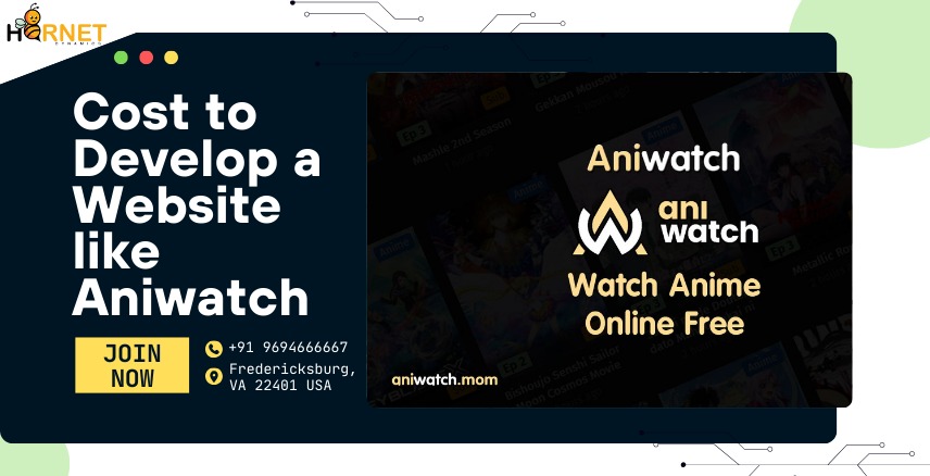 Cost to Develop a Website like Aniwatch